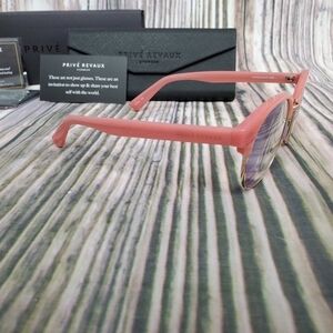 prive revaux | Accessories | Prive Revaux Milky Pink Angelou Blue Light ...